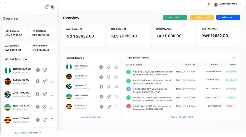 Transfer Money Across Africa Through Best Money Transfer App